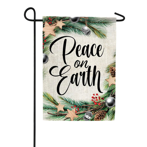 Carson Peace On Earth Garden Flag - Flagsrus.org