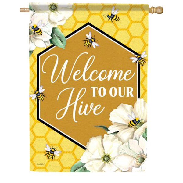 Our Hive House Flag - Flagsrus.org